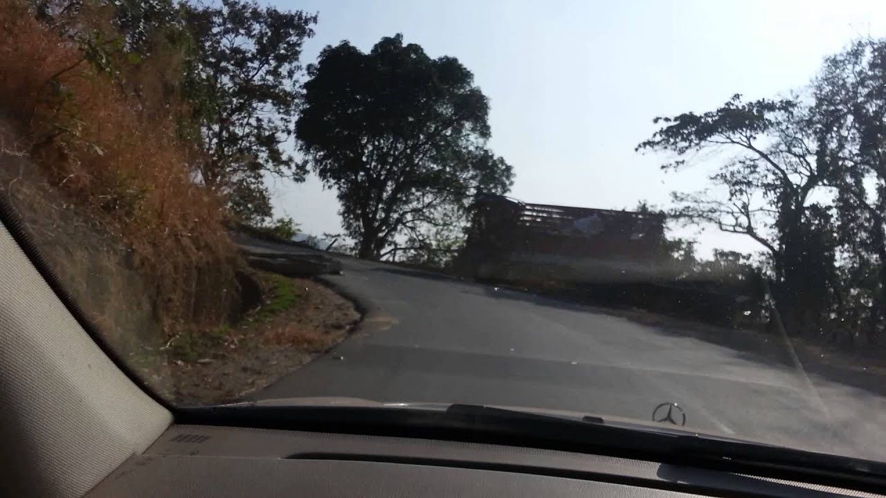 Goa ghat road driving charan and srinu - YouTube