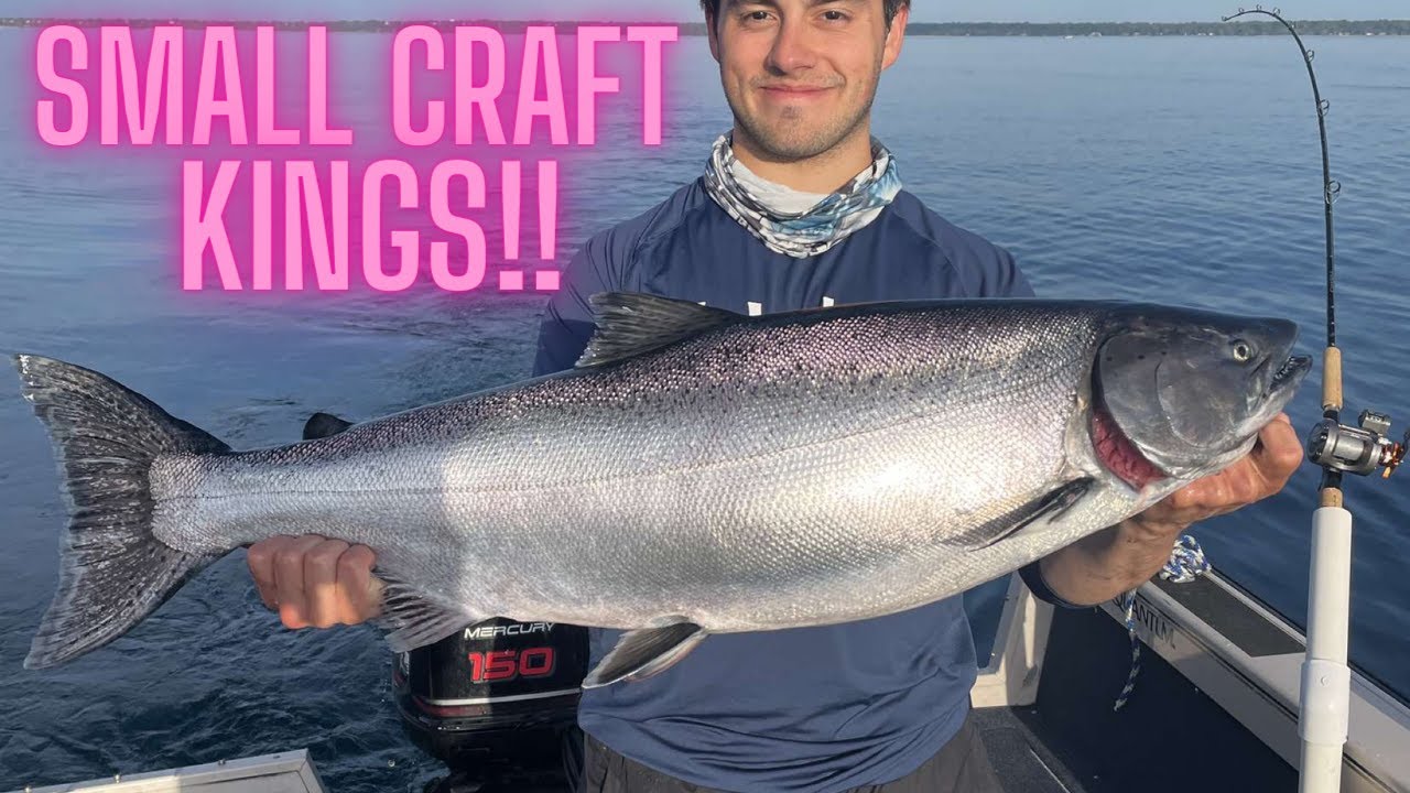 King Salmon Trolling Lake Michigan (Milwaukee, WI) | Elusive JUNE KINGS ...