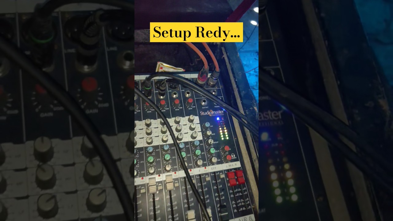 setup ready DJ wedding #tranding #dj #djsetup #djsarzensetupsong # ...