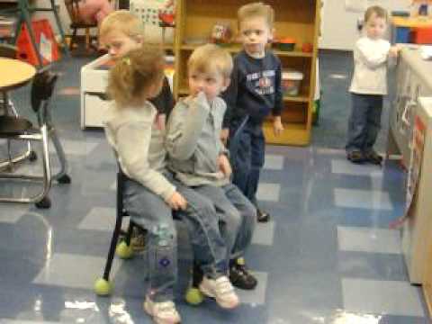 Musical Chairs- Preschool Style - YouTube