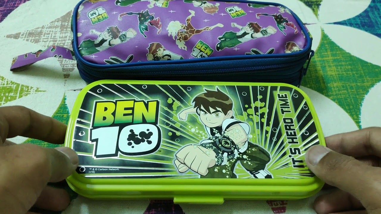 Ben 10 Pencil Box and Case - YouTube
