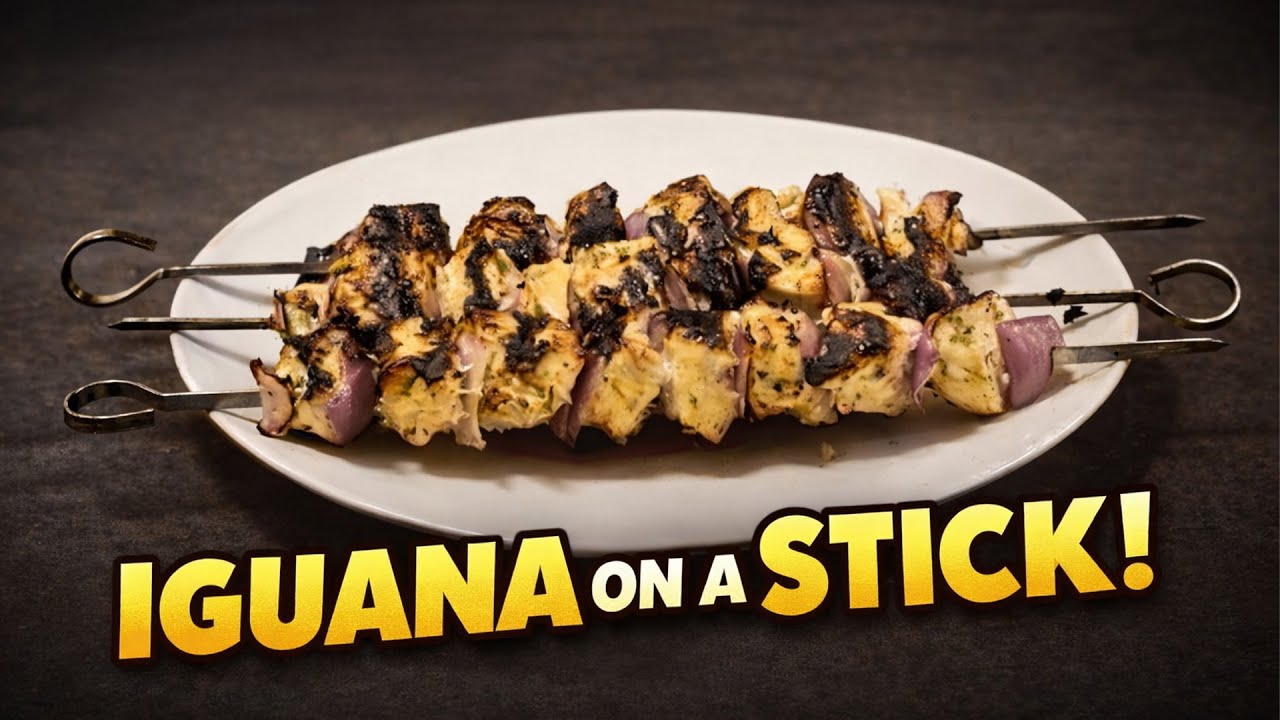 Fallout Cooking | Iguana on a Stick from the Mojave - YouTube