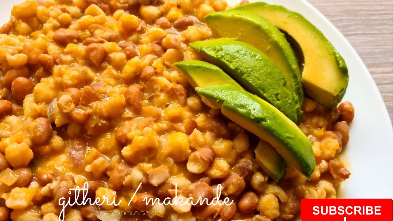 Jinsi ya Kupika Makande Matamu ya Maharage /Githeri /African food ...