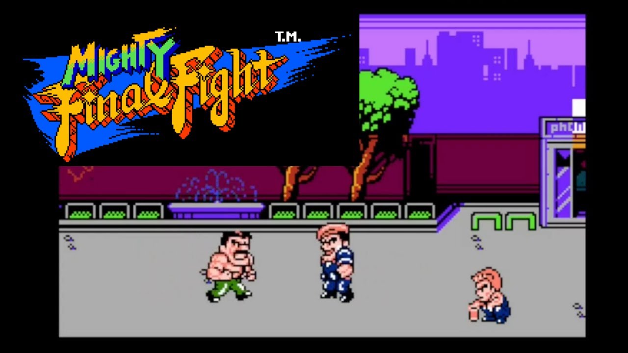 Mighty Final Fight - Haggar - Stage 2 | NES - YouTube