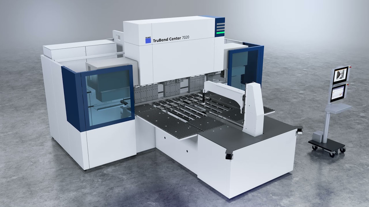 TRUMPF Biegen: TruBend Center 7020 Automatisches Schwenkbiegezentrum ...