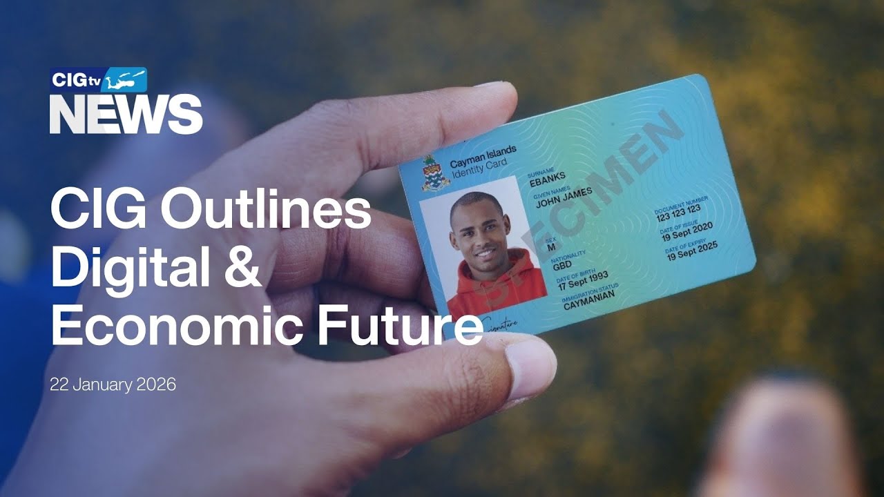 CIG Outlines Cayman’s Digital and Economic Future - YouTube