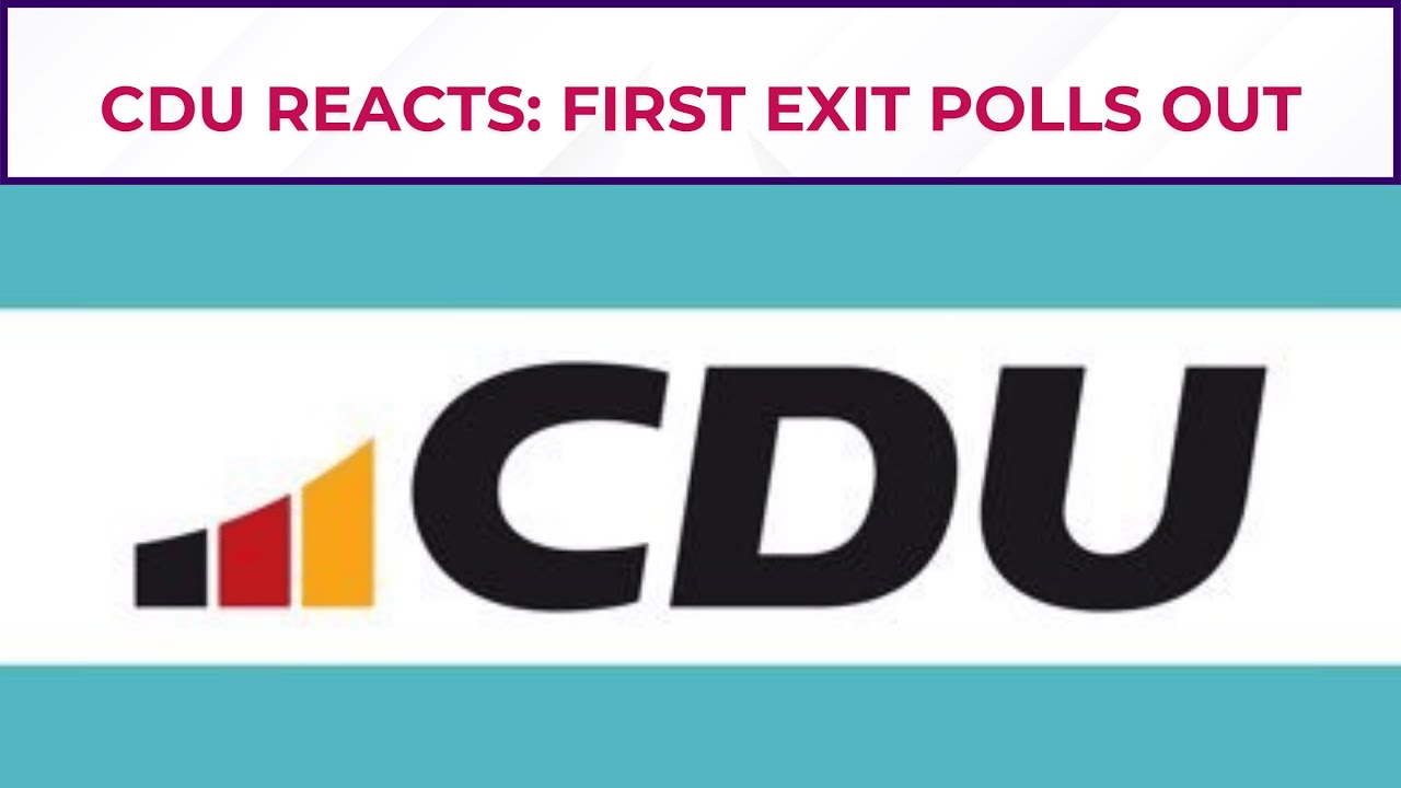 Live: CDU Reacts to First Exit Polls in Germany's General Election - YouTube