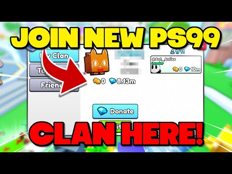 JOIN MY NEW PET SIM 99 CLAN HERE!! (Roblox) - YouTube
