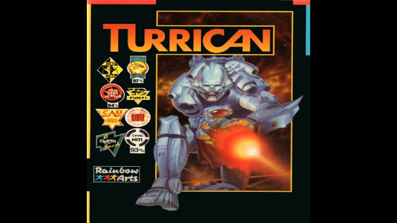 TURRICAN (Commodore 64/128 Gameplay Sample) - YouTube