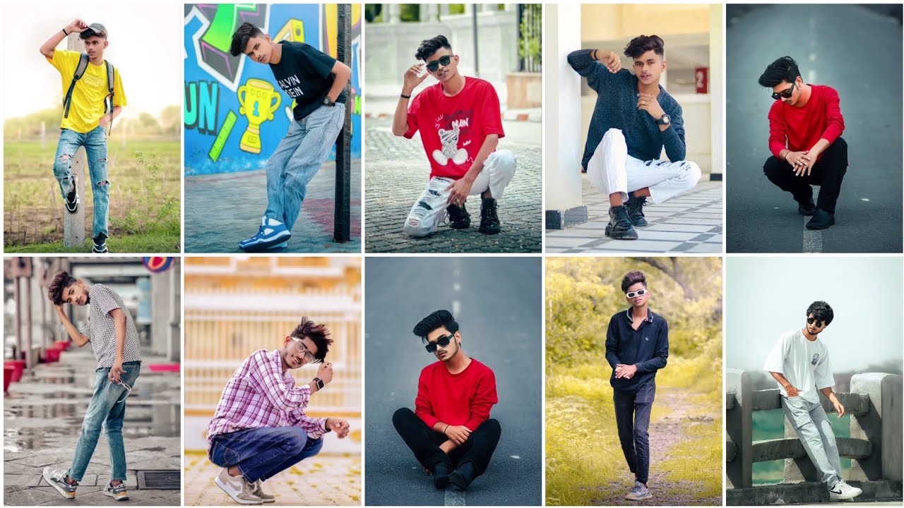 Boys stylish Photography pose | dslr photo pose for boy | photo poses ...