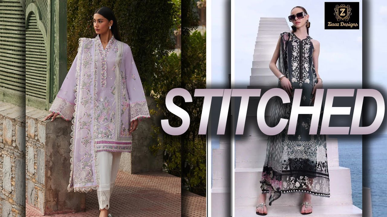 Elan & Ziaaz New Lawn Collection 2024 | Code ZENEL - YouTube