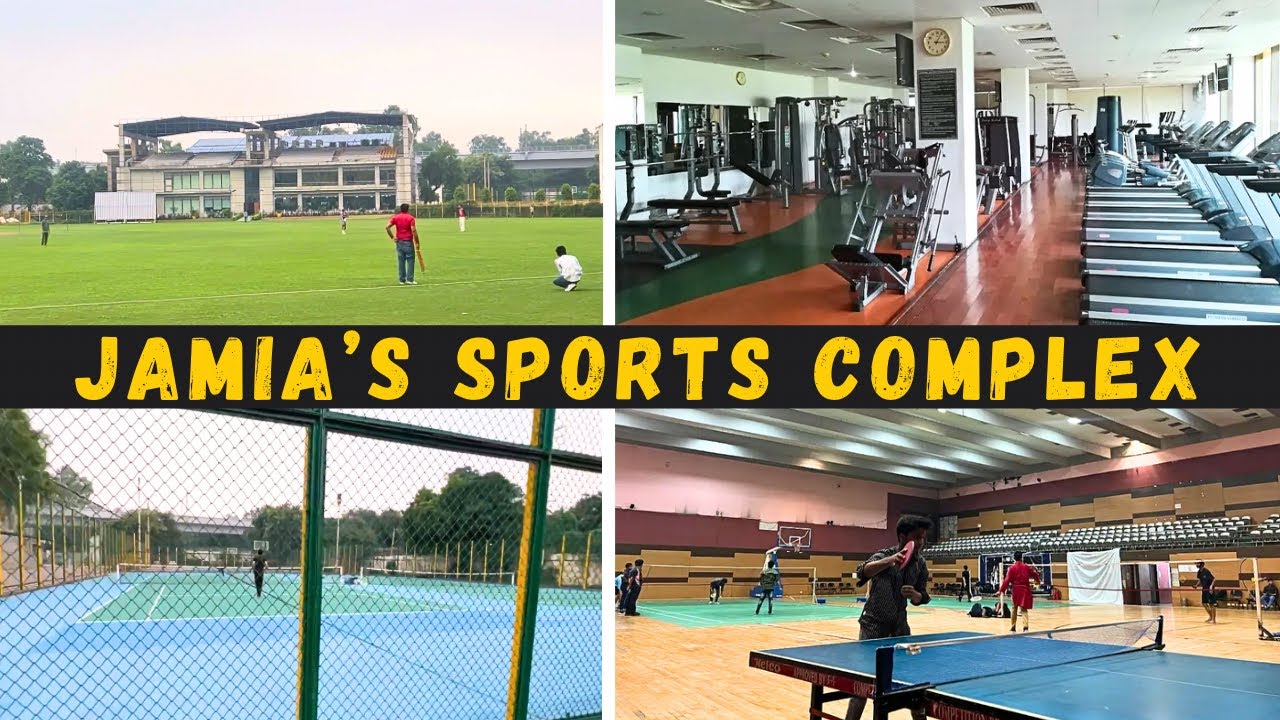 Jamia's Beautiful Sports Complex Vlog | JMI Vlogs - YouTube