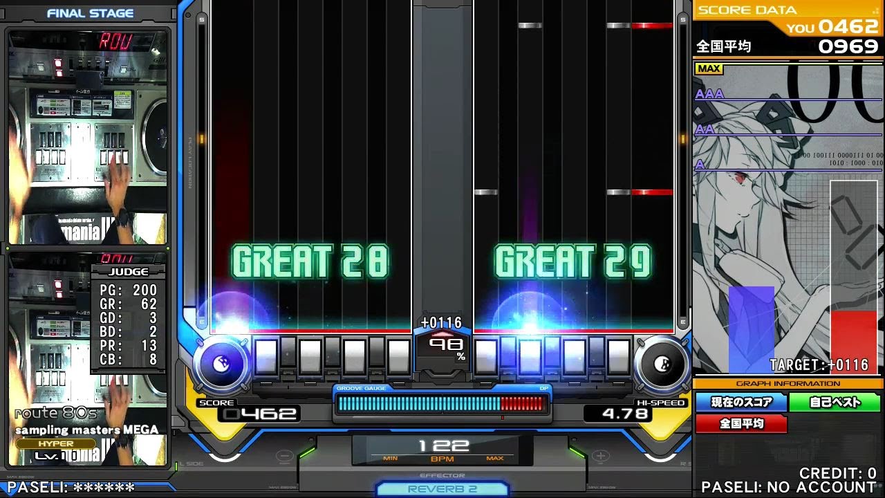 route 80s (DPH☆11)【beatmania IIDX 28 BISTROVER】 - YouTube