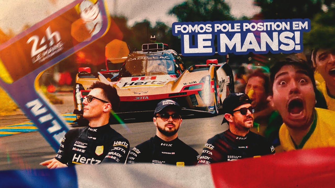FOMOS POLE-POSITION! Bastidores das 24h de Le Mans - YouTube
