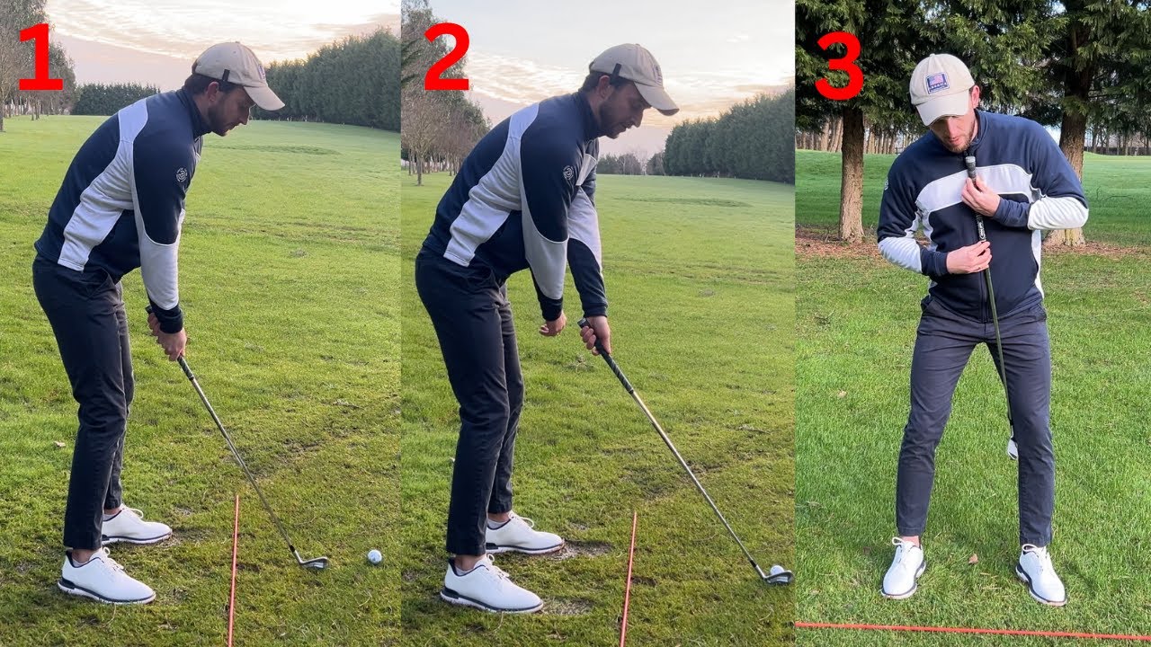 3 Easy Steps To Perfect Golf Posture - YouTube