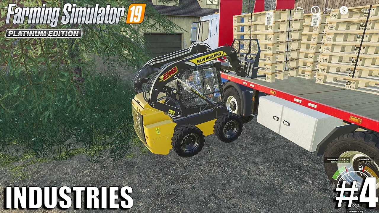 MEGA Empty pallets Production | Industries on Valley Crest Farm ...