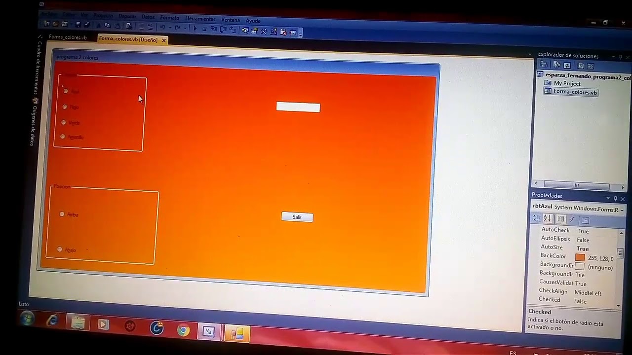 Como crear un programa en visual basic - YouTube