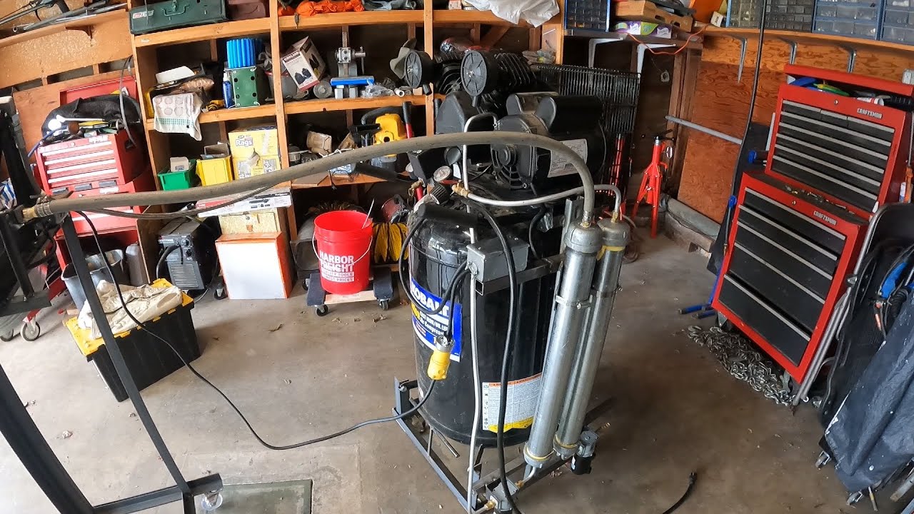 DIY #9 Part 2: Passive Compressed Air Dryer System. - YouTube