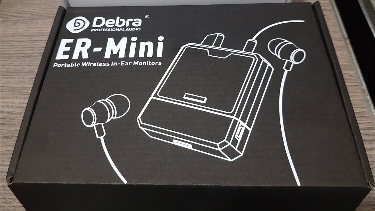 Debra-ER Mini Retorno via Fones com Transmissão Sem Fio UHF - YouTube
