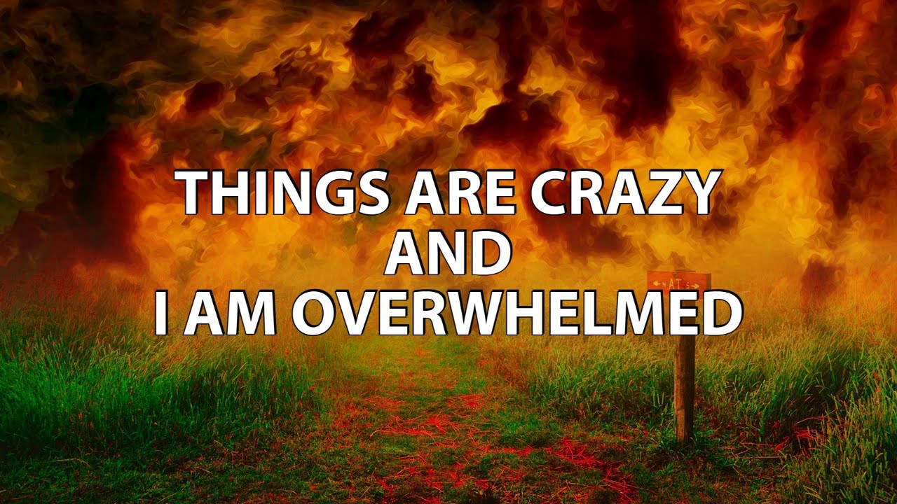 Things Are Crazy and I Am Overwhelmed - YouTube