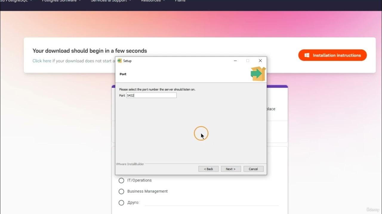 010 Installing PostgreSQL & pgAdmin Windows - YouTube