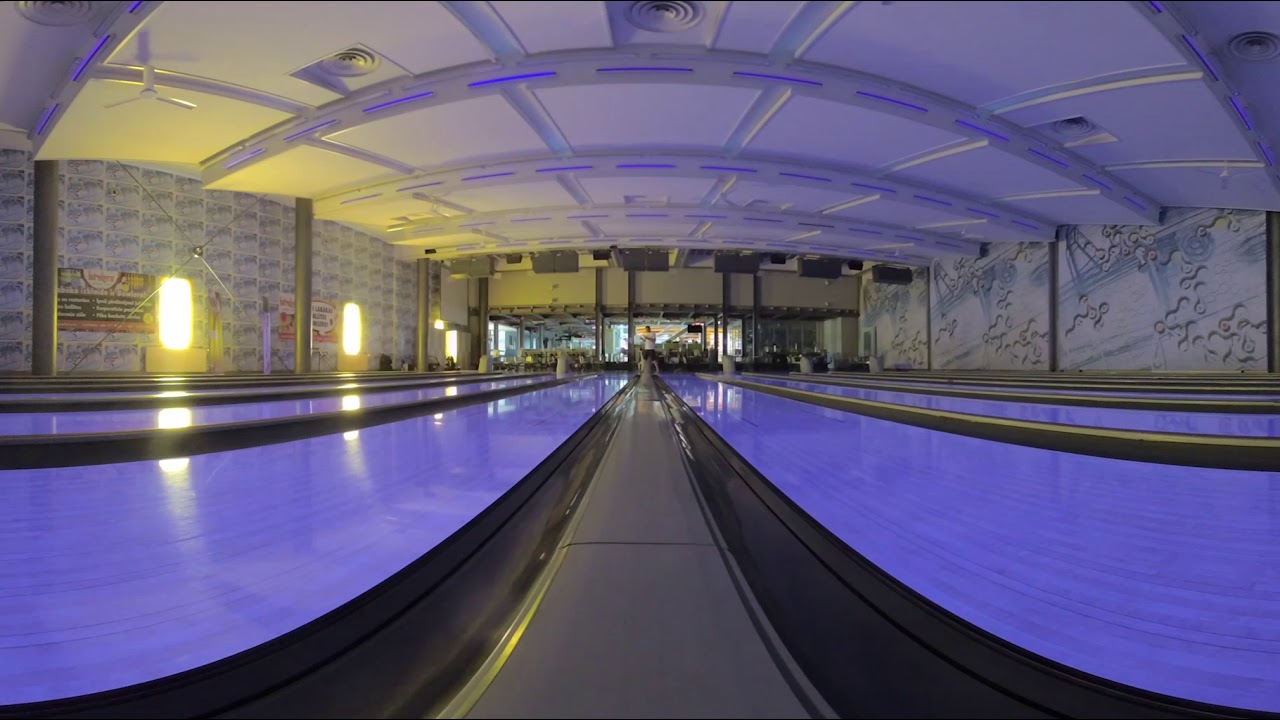 Bowling in VR - 360-video of Bowlero bowling in Riga, Latvia. Use your ...
