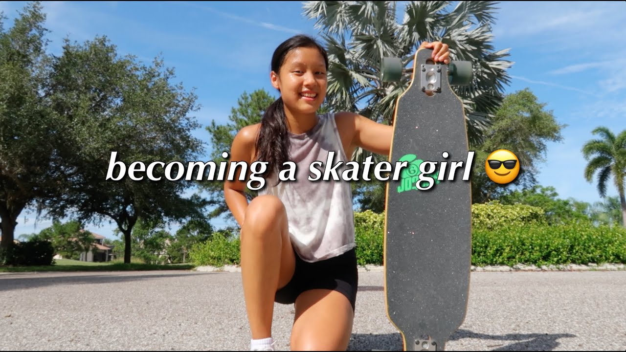 learning how to longboard in a week! | Summer Shine Diaries - YouTube