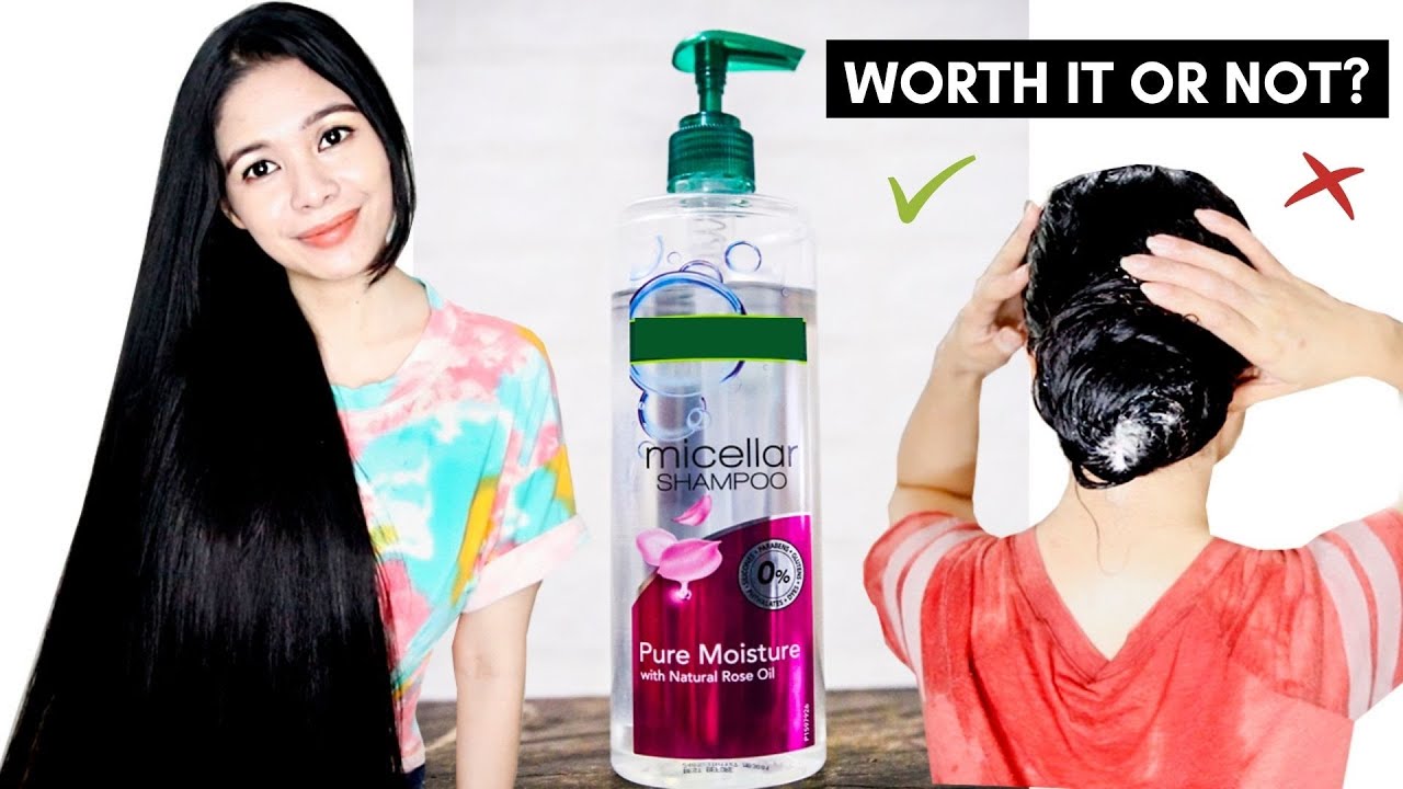 First Time Trying Micellar Shampoo- Honest Review- Is It Good For the ...