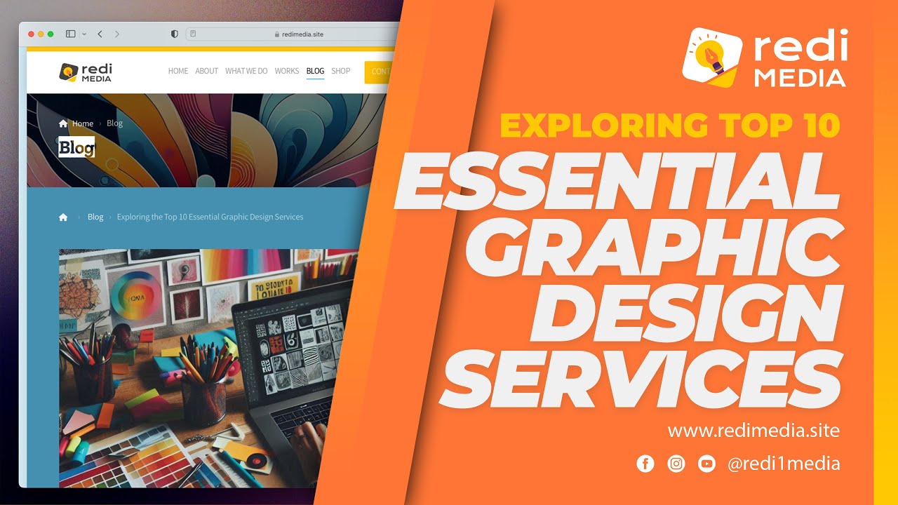 Exploring the Top 10 Essential Graphic Design Services - YouTube