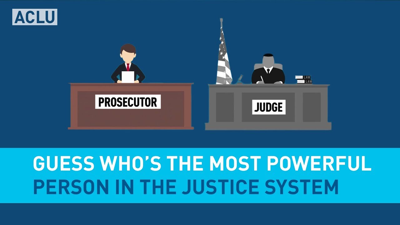 Guess Who's the Most Powerful Person In The Justice System - YouTube