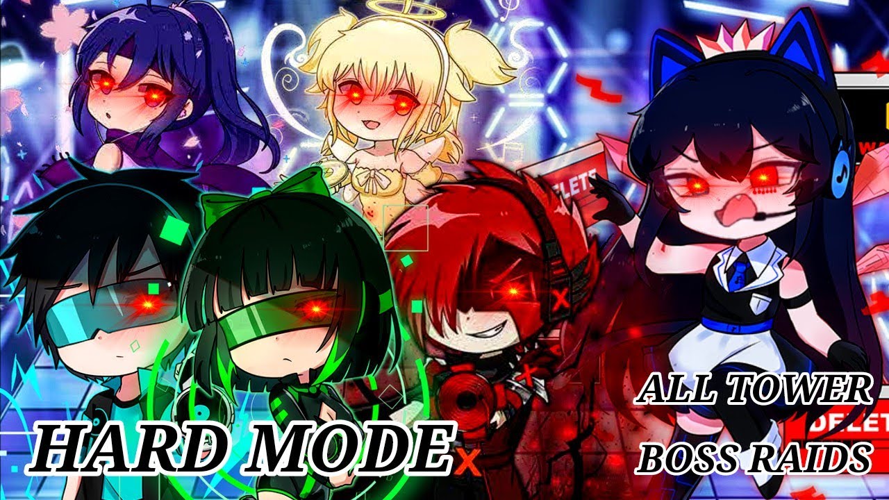 Gacha Club: All Tower Boss Raids on Hard Mode SoC (Flawless Victory ...