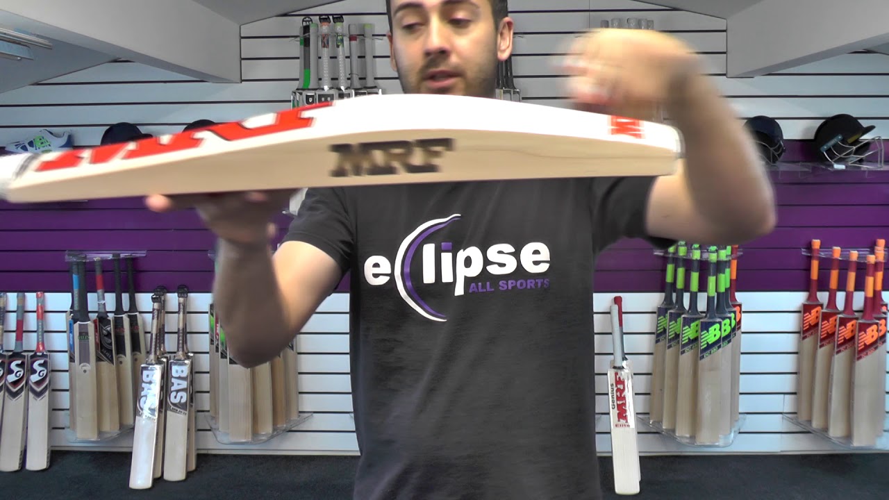 MRF ELITE CRICKET BAT REVIEW AUGUST 2017 - YouTube