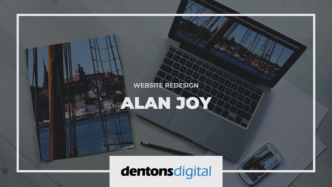 Alan Joy Website Redesign - YouTube
