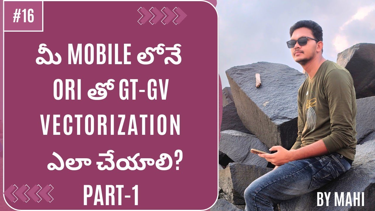 How to convert ORI map into Mobile for resurvey GT GV and Vectorization ...
