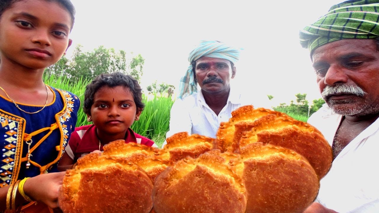 Attukal Cake making in Village | Snacks Recipe in village | Vettu Cake ...