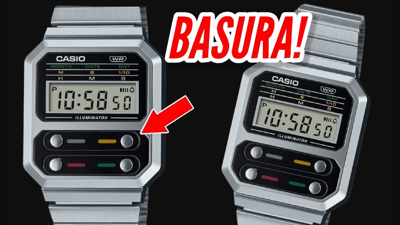 CASIO: ¿TECNOLOGÍA BARATA? 🚫🚨 (Rolex VS Casio) - YouTube