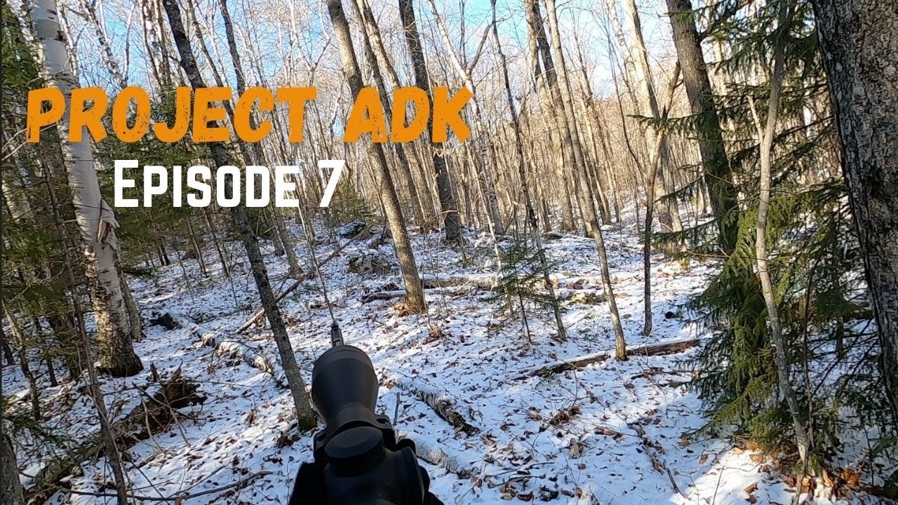 Buck Tracking in the Adirondacks | Day 2 on Snow | PROJECT ADK ...