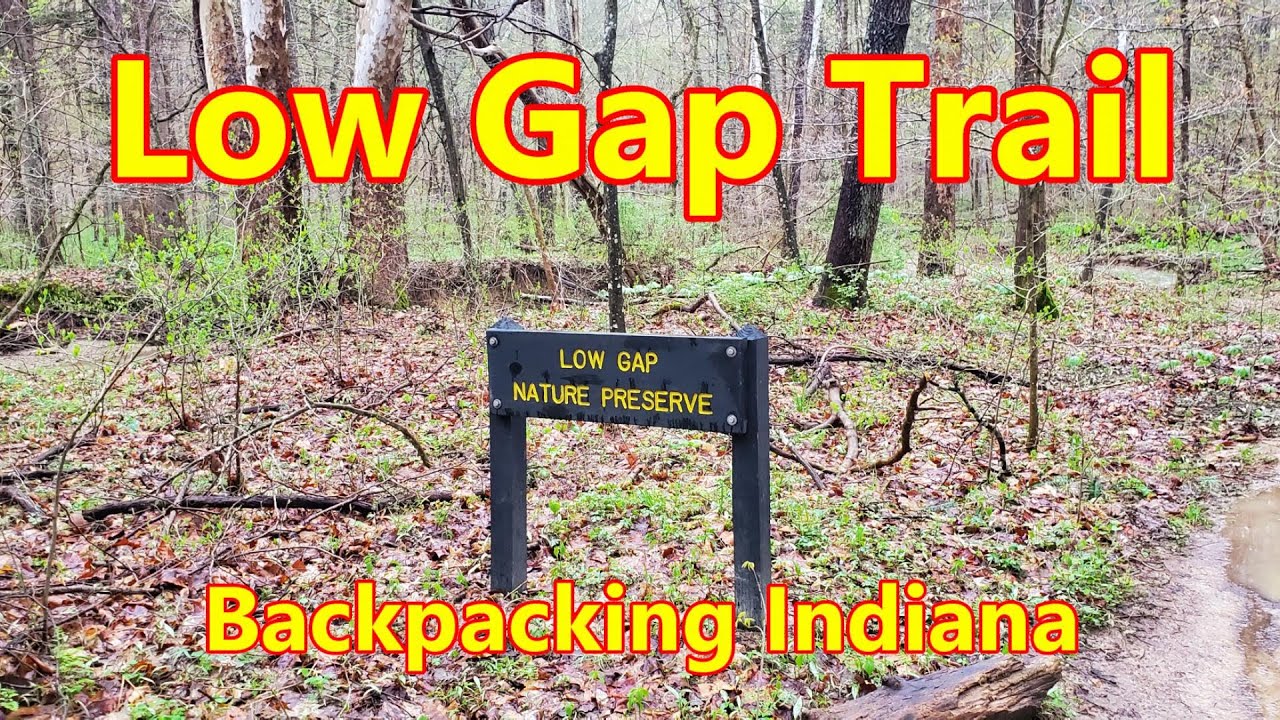 Backpacking Low Gap Trail | Morgan Monroe State Forest | Indiana - YouTube