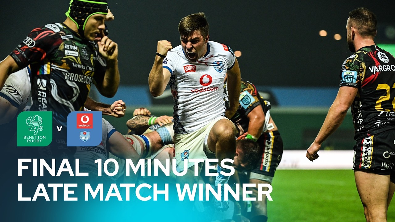 FINAL 10 | David Kriel comes up clutch for the Vodacom Bulls - YouTube