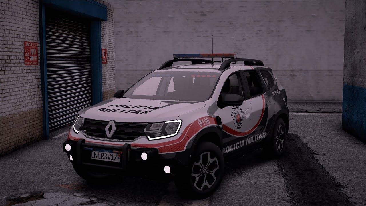 DUSTER ZEN NOVO GRAFISMO PMESP TODA ADAPTADA GTA SAN - YouTube