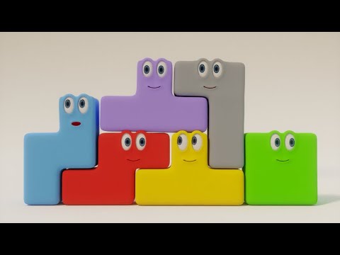 Learn Colors Tetris | Colors for Kids 3 - YouTube