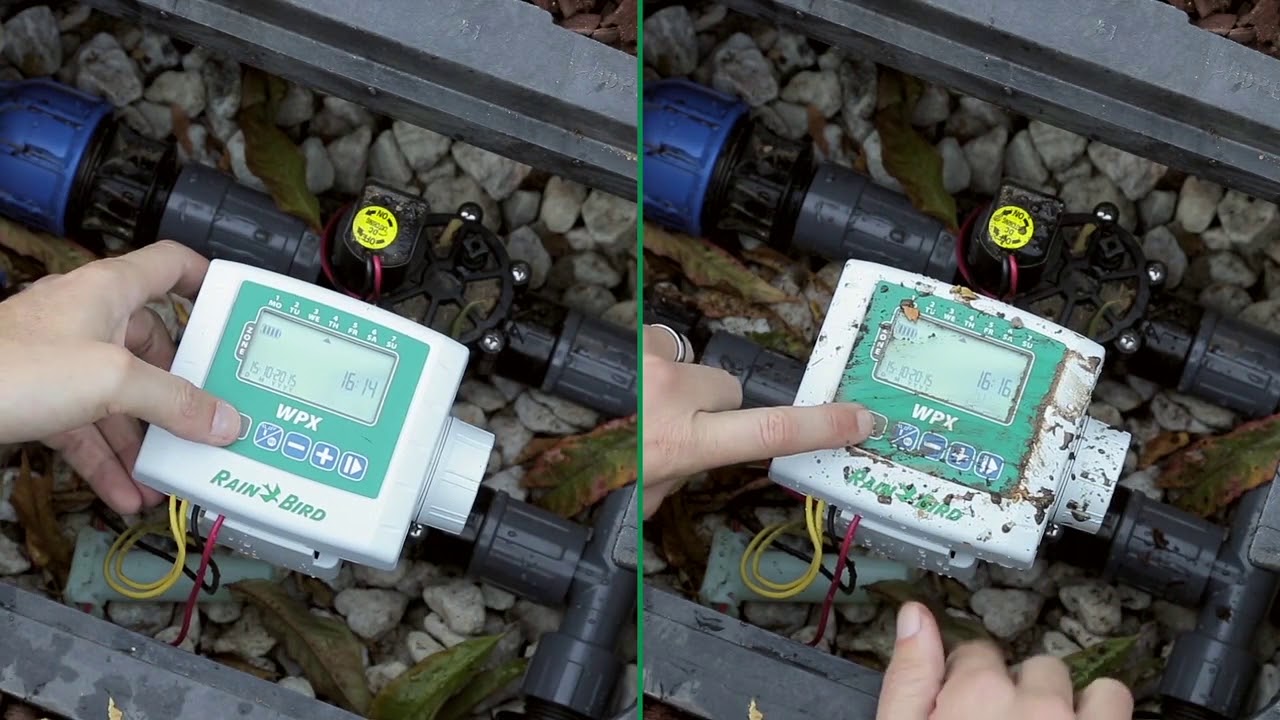 Rain Bird WPX - Centralina programmatore a batteria professionale da pozzetto - YouTube