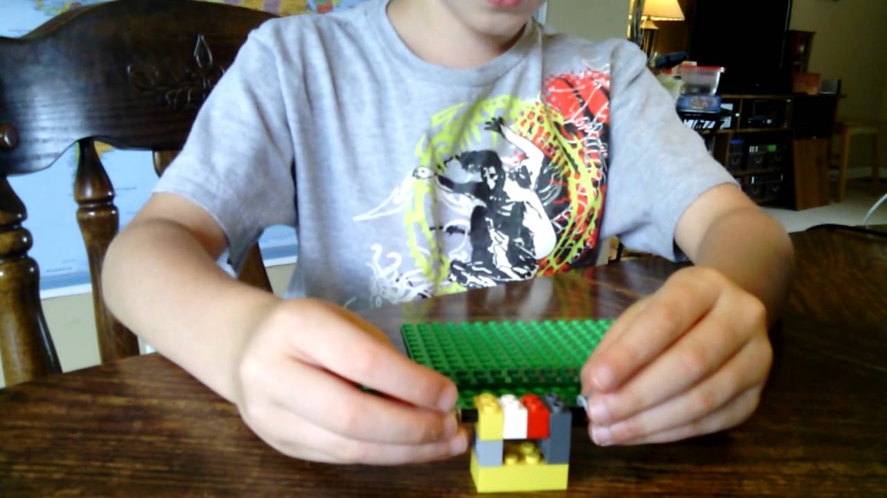 How To Make a Lego Teeter Totter - YouTube