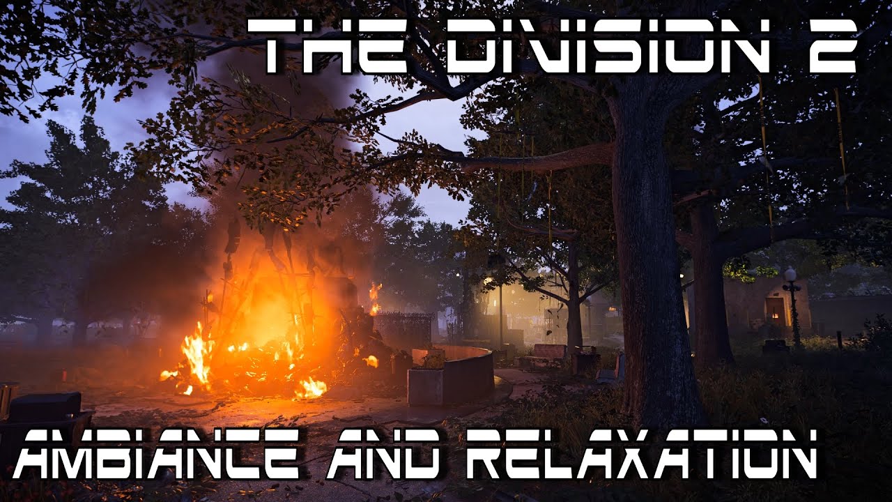 Tom Clancy's The Division 2 - Scenery, Relaxation and Ambiance - 4K UHD ...