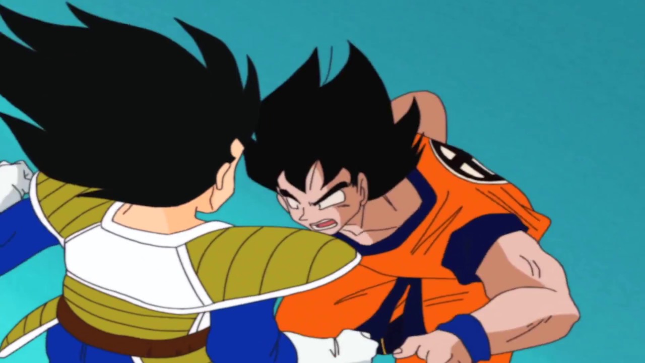 DBZ (Kai Quality) Custom FX 1080p - Goku Vs Vegeta (Ends at Kaioken X3 ...