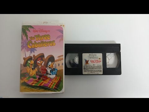 Opening to The Three Caballeros 1988 VHS 60fps