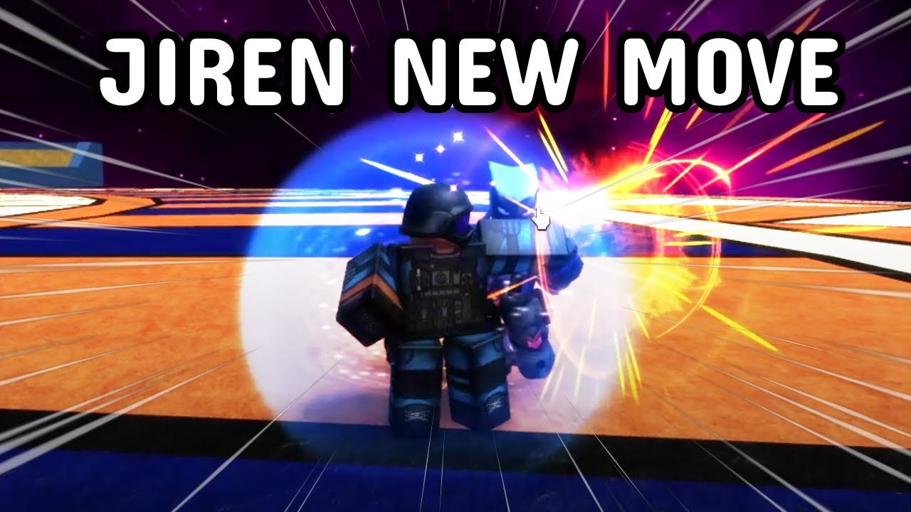 JIREN NEW MOVE ROBLOX Z BATTLEGROUNDS - YouTube