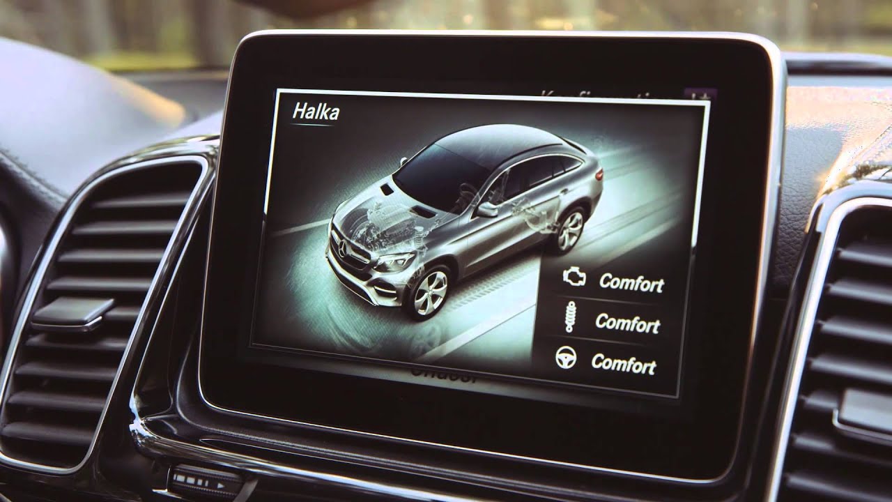 Mercedes-Benz GLE Dynamic select - YouTube