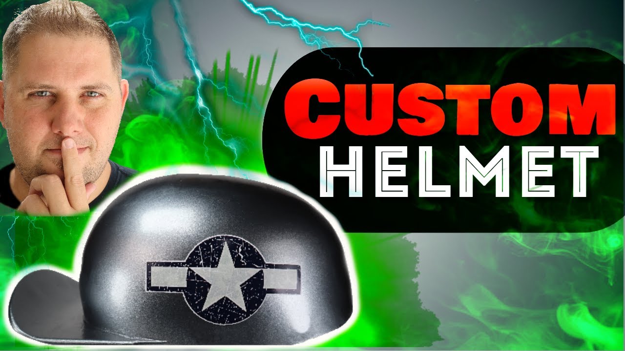How to Make a Custom Helmet 😮💥🔥 - YouTube