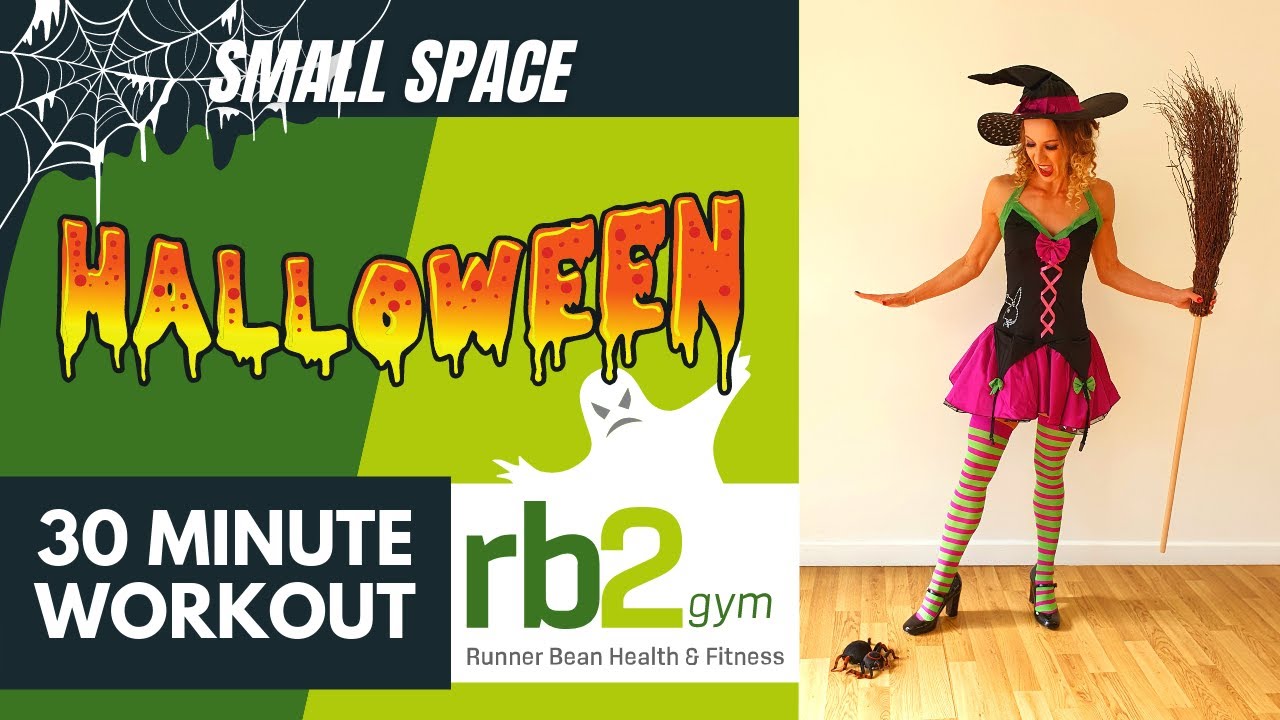 Halloween | 30 Minute Workout | Aerobics to Halloween songs! - YouTube